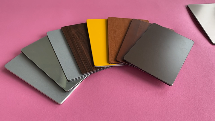 Alucobond 4x8 6mm Stone Finish Aluminum Composite Panels