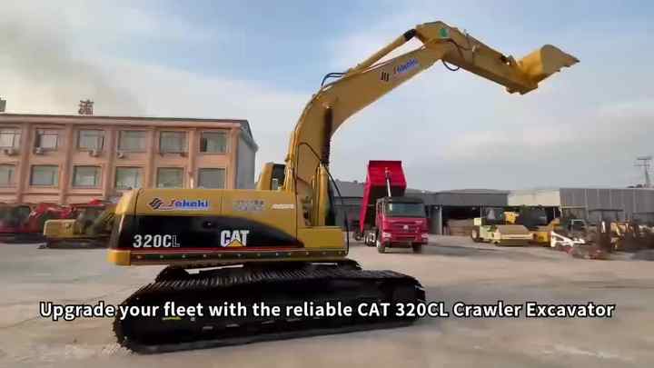 For 320CL Hydraulic Excavator 2018 Model 103KW Power 20 Ton Excellent ...