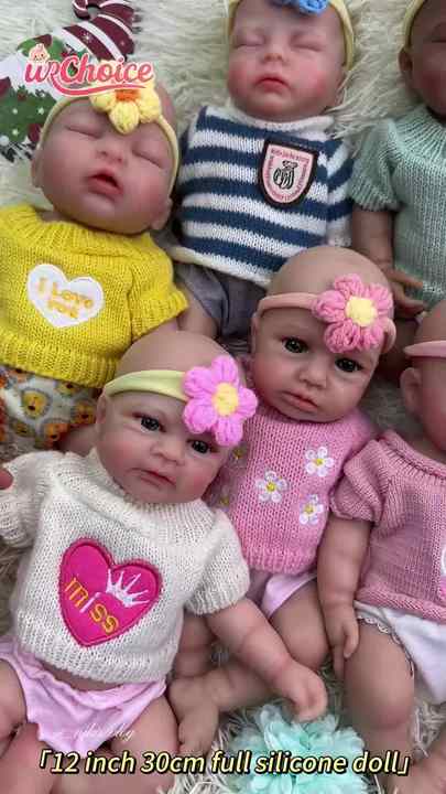 30cm Silicone Reborn Doll - Ultra Realistic Collectible