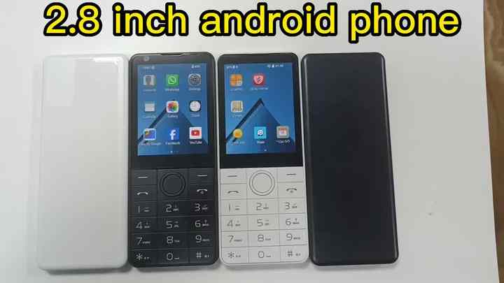 4G Android Keypad Phone with 5MP Camera - Smart & Unlocked