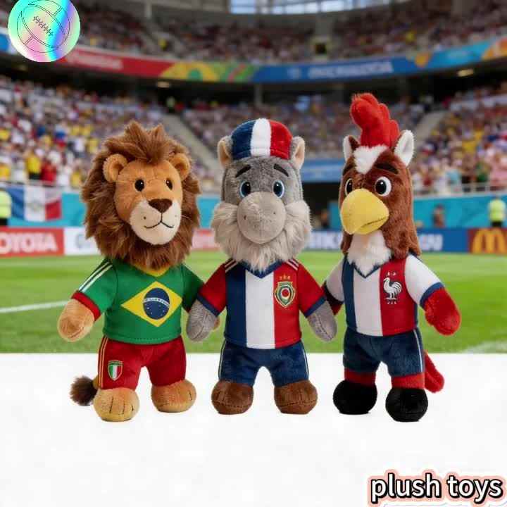 2026 US Canada Mexico for Plush Dolls Customized Football Team IP ...