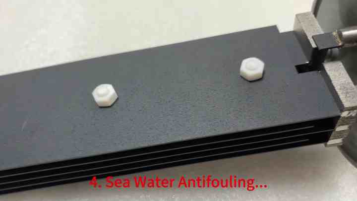 Custom Ruthenium iridium Titanium Anode Coated MMO Electrode Assembly ...