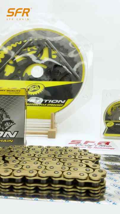 SFR High Performance 520 120 Links 37T Carburizing Steel Motorcycle ...