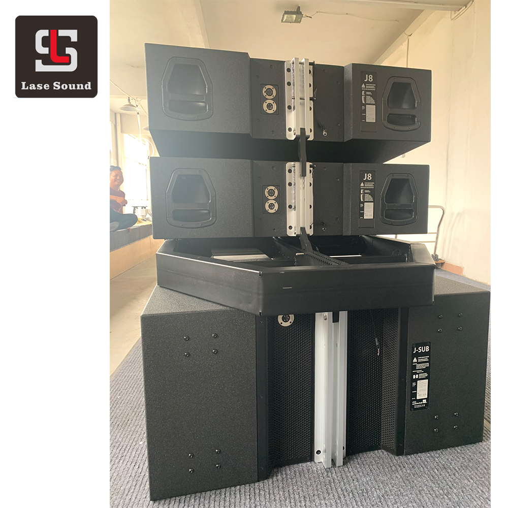 db J8 & jsub 3-way dual 12" outdoor concert sound system speaker line ...