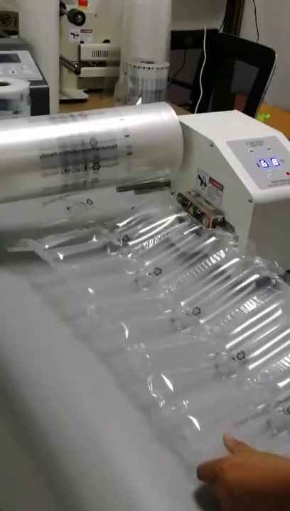 2-Tube PE Air Cushion Packaging Inflatable Protective Film Wrap Rolls ...