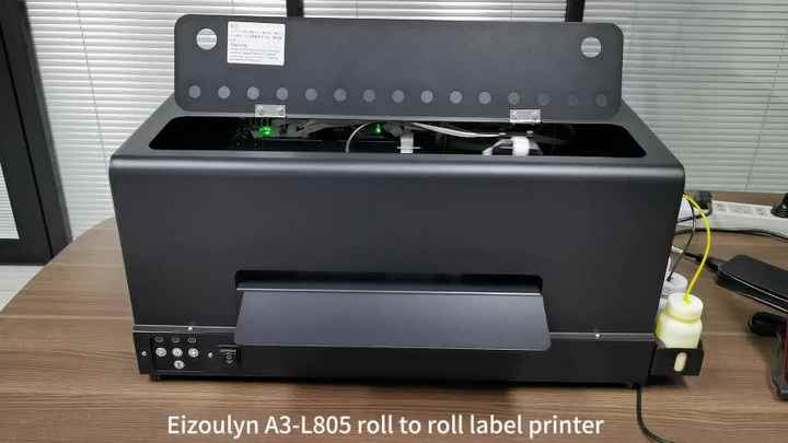 Eizoulyn New Full-Automatic Pigment Ink Metal DTF Printer with Epson ...