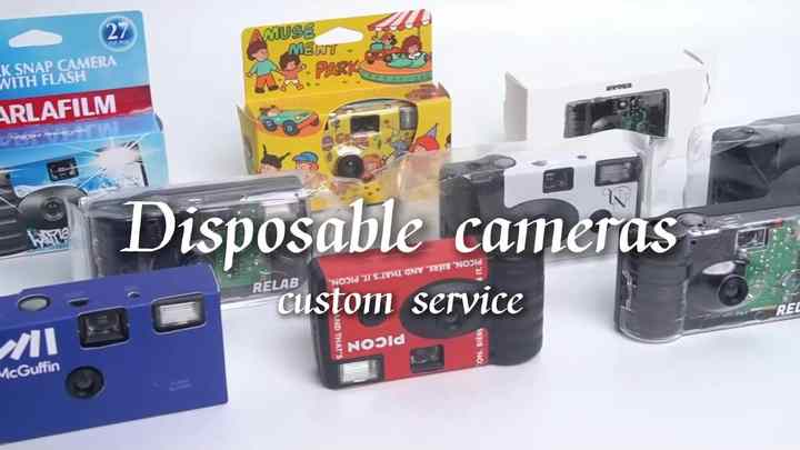 Custom Branded Disposable Film Camera, ISO 400, 18 Exposure, Wholesale ...