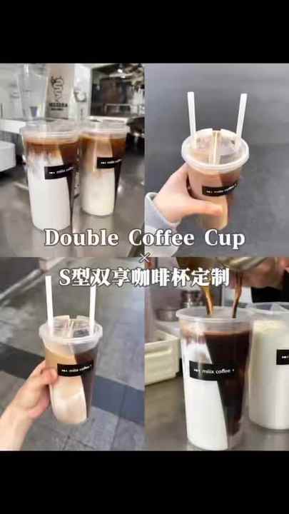 500ML 700ML Disposable Plastic Cups with Lids - Eco-friendly