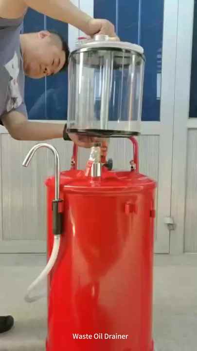 Multi-Functional Air Operated Industrial Fluid Drain Tank Manual Oil ...