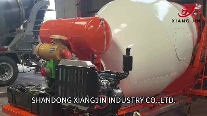 Concrete Mixer Tank & Cement Mixer - Turbo Drum, Reinforced Bucket, Fit ...