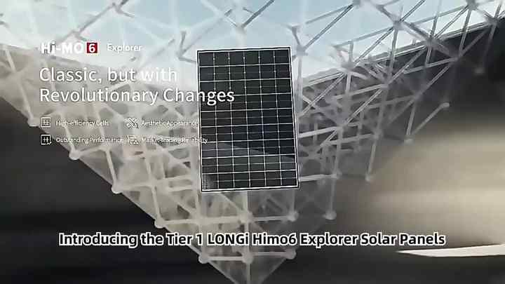 Hot Sale Longi X10 640W 645W 650W 655W Solar Panel Zero Busbar Design ...