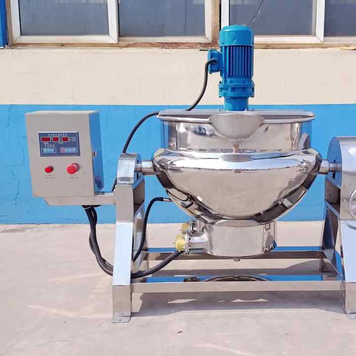 500 Liter Cook 10l 100l 100 Gallon Mini Kettle Double Steam Jacket ...