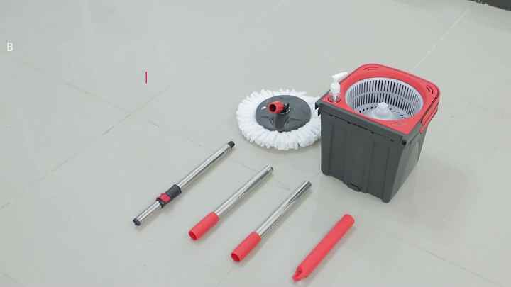 BENHENG 360 Rotating Cleaning Mop Set Detachable and Wringer Bucket for ...