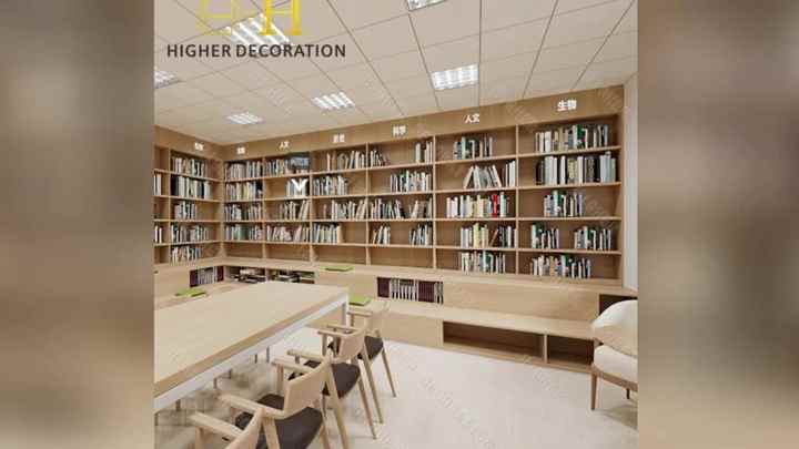 Commercial Retail Wall Bookcase Plywood Book Display Rack Free Design ...