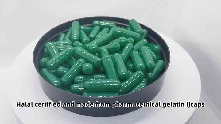 Factory Custom Empty Gelatin Capsules Pearl Color Size 00 & 0 Hard ...