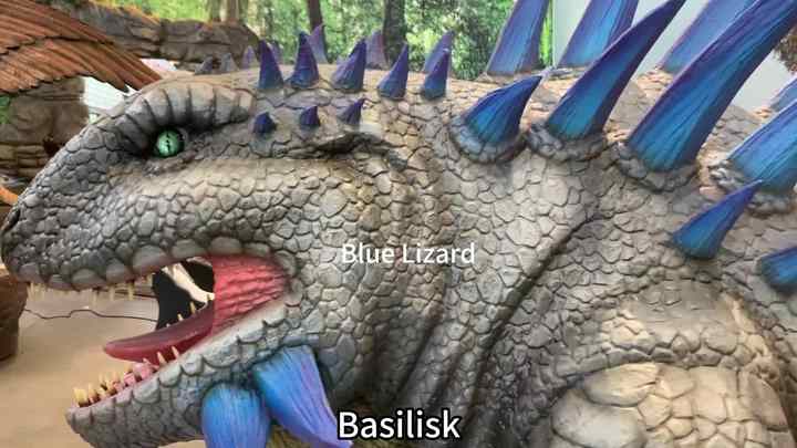 Customize Halloween Animatronics Animal Robot Basilisk Model Factory ...