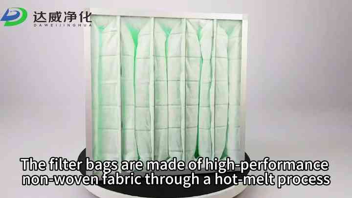 Factory Direct Sale Medium Efficiency M5 M6 F7 F8 F9 Pocket air Filter ...