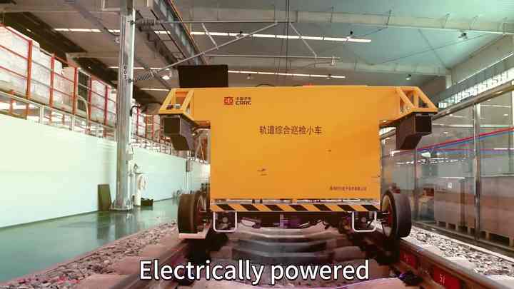 2026 New Automated Rail Inspection System 6 Seats Electric Rail ...