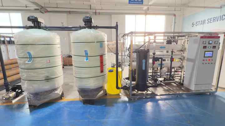 6TPH Brackish Water Desalination System High Recovery Rate 99% Salt ...