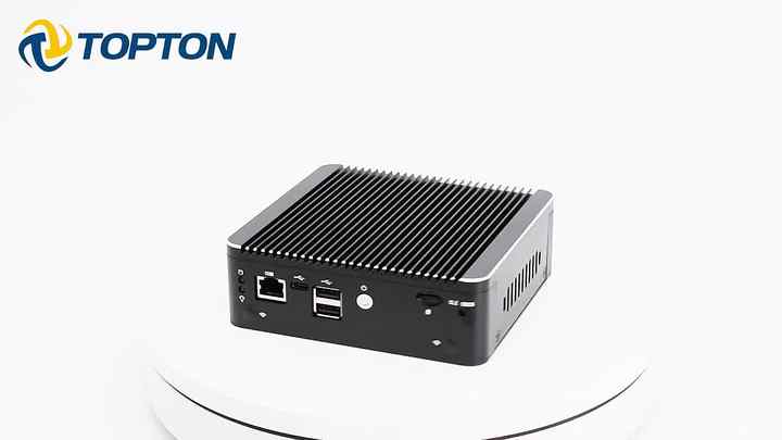 12th Gen Intel N100 2.5G Soft Router 4x I226-V LAN 1*COM RJ45 Fanless ...