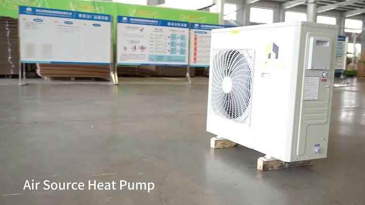 Air Source Heat Pump R32/R290 EVI Inverter 7-10KW for Hotel & Household ...