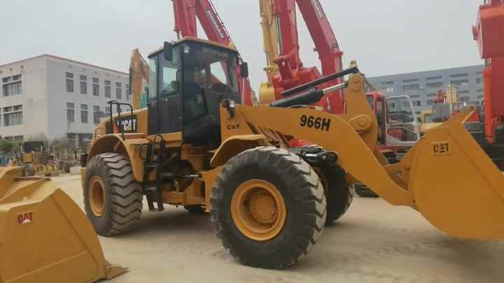 Original Japanese-made CATERPILLAR 966 H Second-hand Hydraulic Wheeled ...