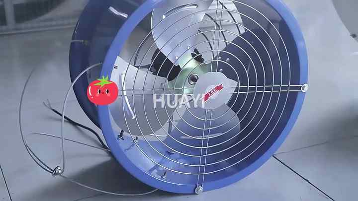 220V AC 385mm/485mm/585mm Industrial Metal Axial Flow Exhaust Fan ...