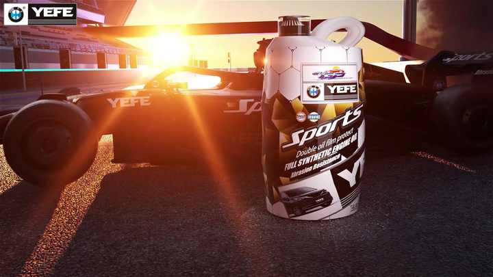 YEFE Full Synthetic Motorcycle Engine Oil SM 10W 40 4T JASO MA2 Premium ...