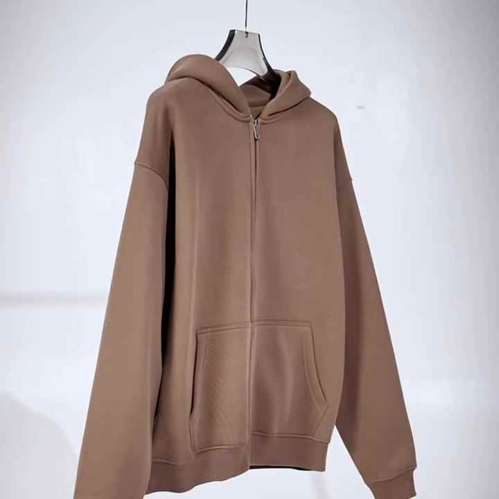 Oversized Unisex Custom Zip up Men Fleece Sweatsuit Wholesale Luxury ...