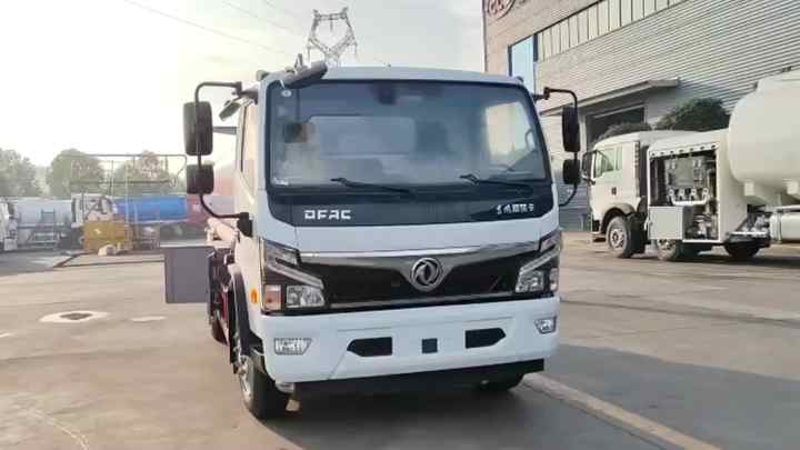 Dayun New 10-Ton Manual Transmission Diesel 5-Speed Oil Tank Truck 4x2 ...