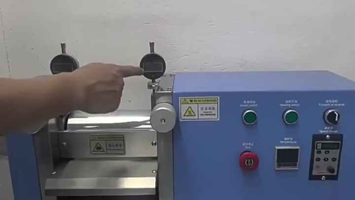 Mini Li Lithium Cell Battery Lab Calendering Machine 1.5KW