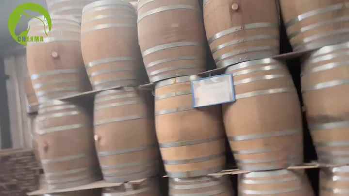 200L 225L 300L Mini Whiskey Oak Barrels Wine Barrel Wooden Barrel ...