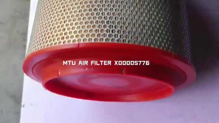 Genuine MTU Air Filter X00005776 for S4000 Gas Engine | Quality Engine ...