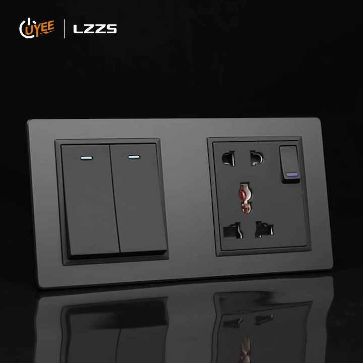 Wholesale British Standard 220V Electric Wall Switch USB Plug Socket ...
