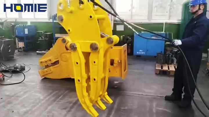 Scrap Metal Garbage Recycling Grapple Hydraulic Grab HM06 10-16 Ton ...