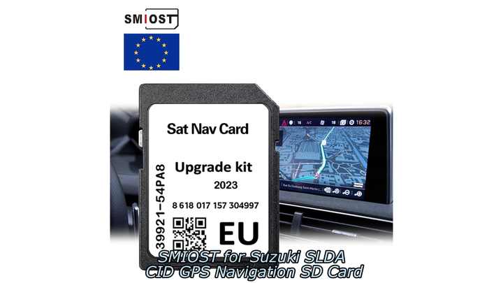 SMIOST GPS Android Navigation Map Navi SD Nav Card for Suzuki