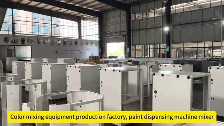 Solvent Base Exterior Wall Dispensing Paint Color Mixing Machine ...