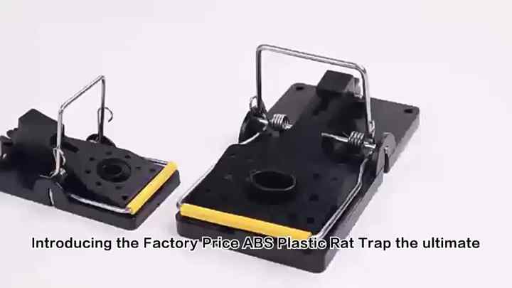 Durable ABS Plastic Rat Trap - Fast Kill Humane Mouse Trap