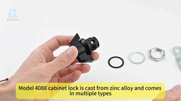 BLJ-64088-1Black Cabinet Lock Heavy-Duty Zinc Alloy Lock for Electrical ...