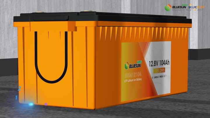 Bluesun Solar Battery Lithium 100Ah 150Ah 200Ah 300Ah 24V 12V Battery ...