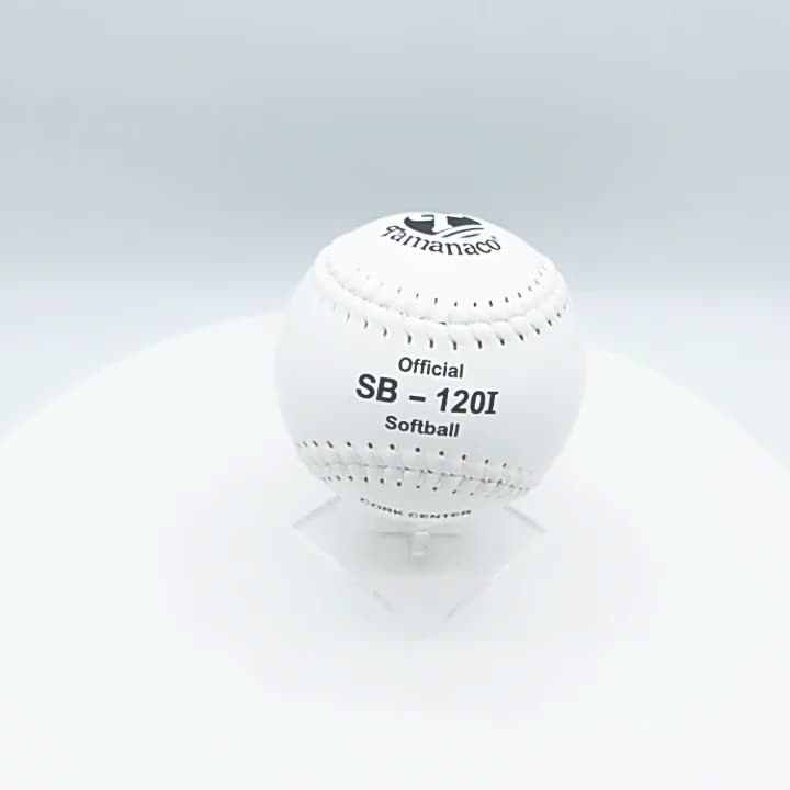 Manufacturer High Quality 12" White Leather Training Softball Tamanaco ...
