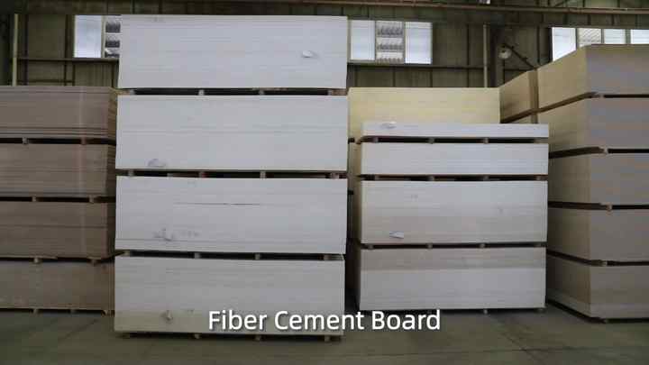 8mm Perforated Fiber Cement Board for Light Steel Structure Thermal ...