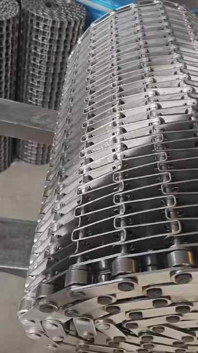 Water Grass Harvesting Line Belt Stainless Steel Galvanized Steel Metal ...