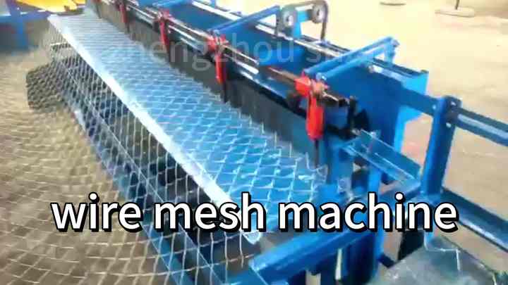 High Quality Wire Mesh Machine Electric Net Making Machine Diamond Wire ...