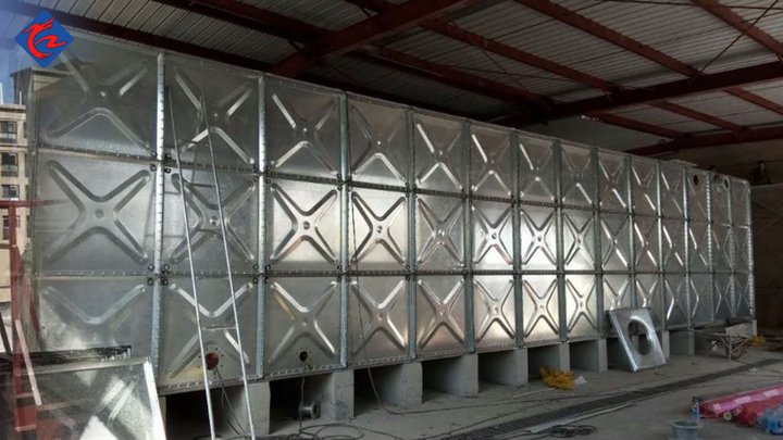 GRP Elevated Water Tank with Steel Tower - 1 Year Warranty