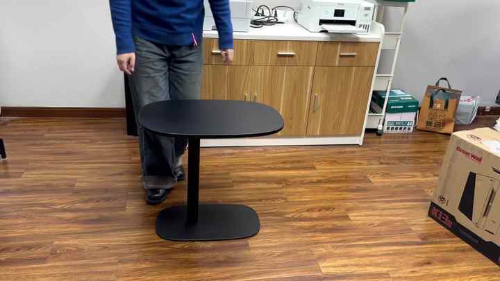 ADA Minimalism Pneumatic Rotate 360° Height Adjustable Stable Table ...