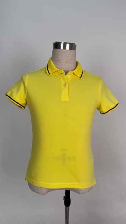 Mens 200g Short Sleeve Button Front Regular Fit TC 60 Cotton 40 ...