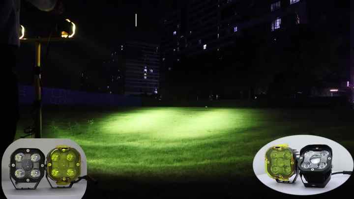 24V 12V 120W Drl Zdf5 Cube Led Pod Shooters Spot for Motorcycle Auto ...
