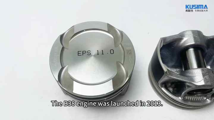 High Quality Auto Engine Parts Piston with Rings Set for BMW B38 1.5L ...