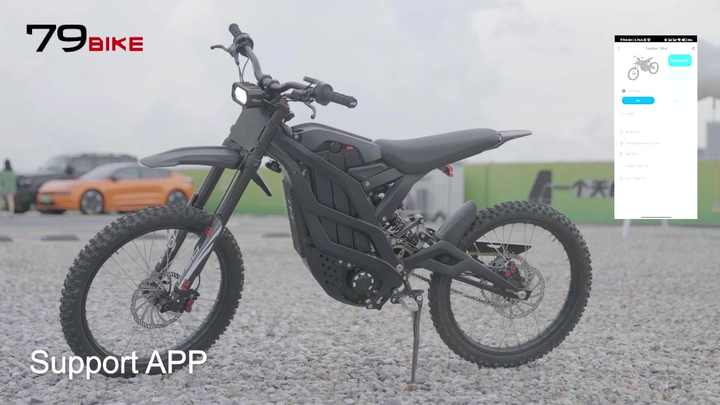 79bike Falcon M 8000w Electric Enduro Ebike - 80km/h Speed